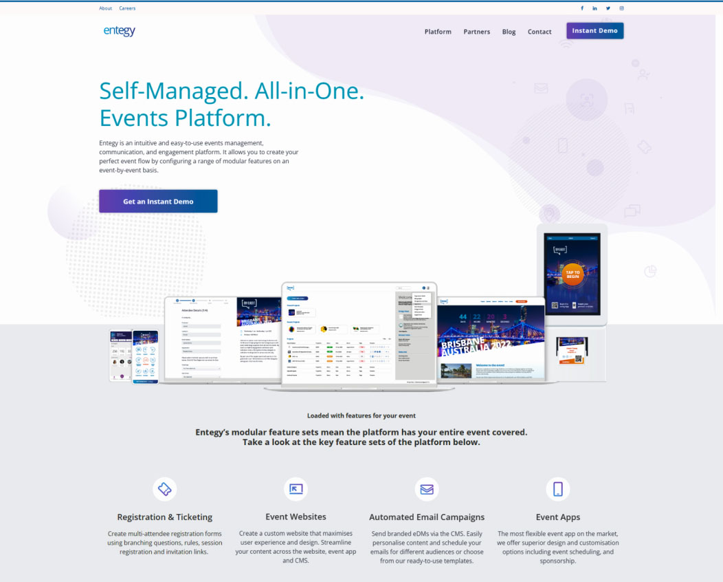 Entegy - Web Design & Development for IT & Consulting - Case Study by ...